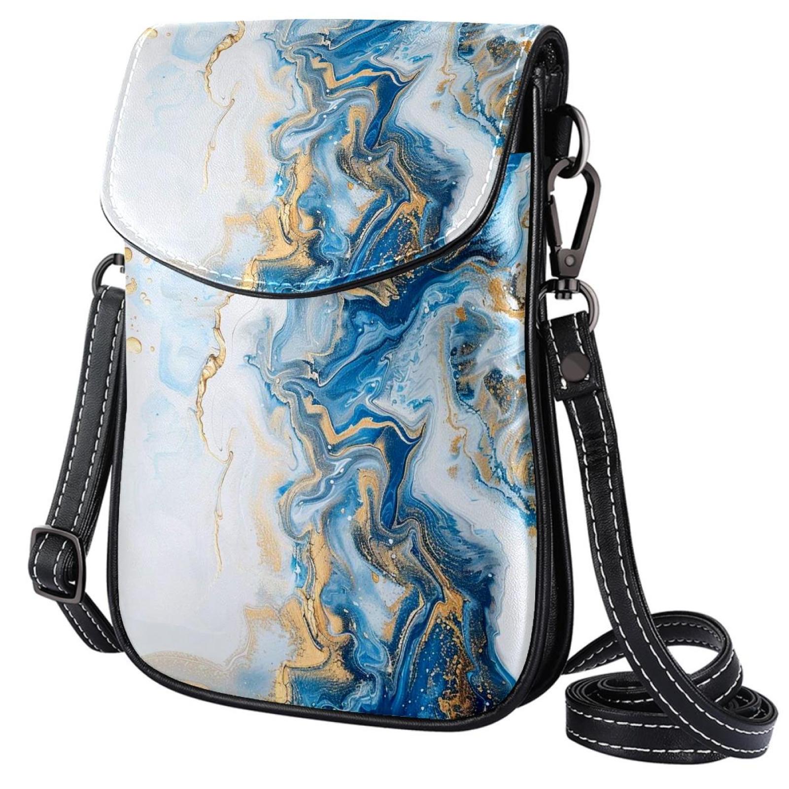 Anna Cowper Leather Crossbody Bag Travel Commuter Lightweight Shoulder ...