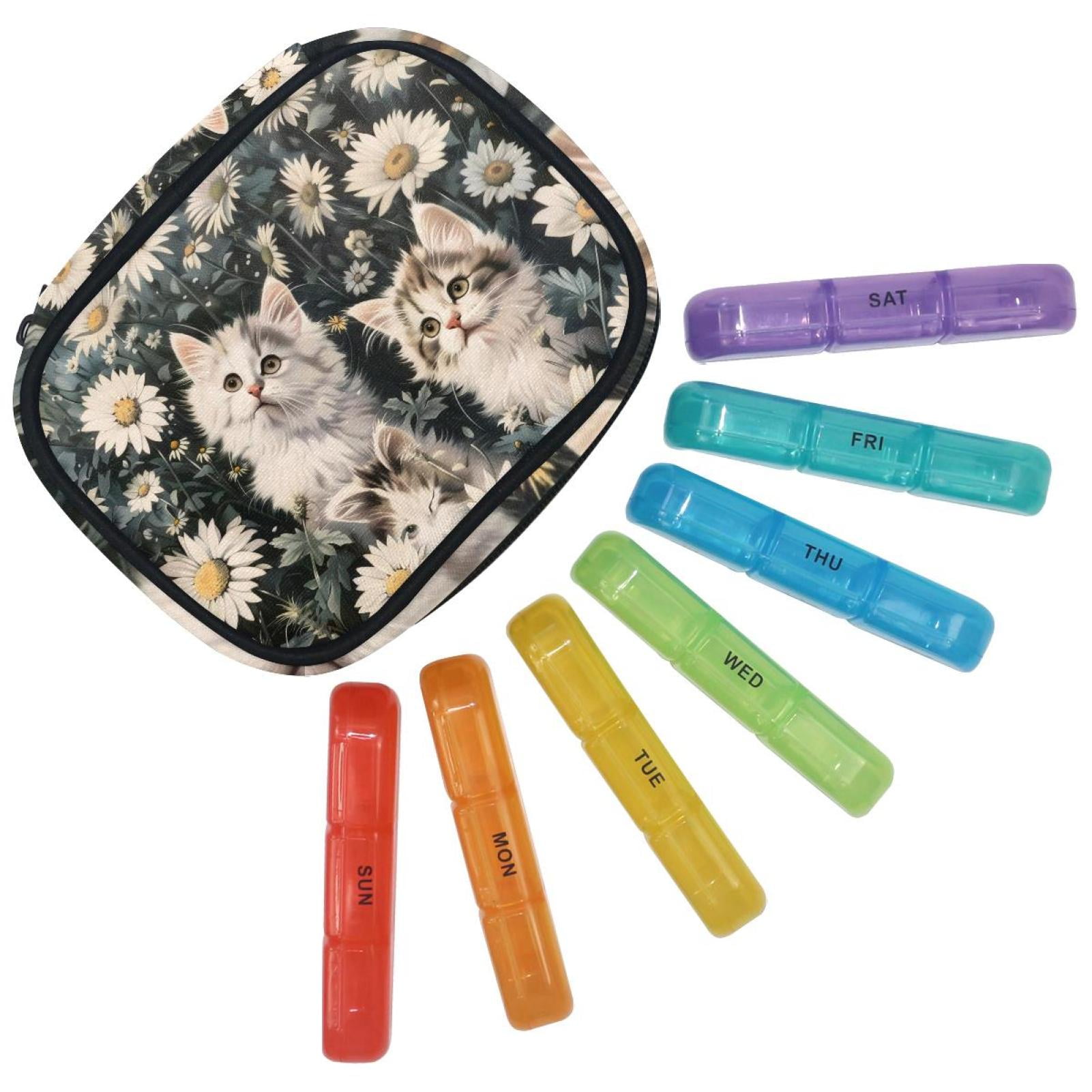 Anna Cowper Weekly Pill Organizer, 3 Times a Day Medication Reminder ...