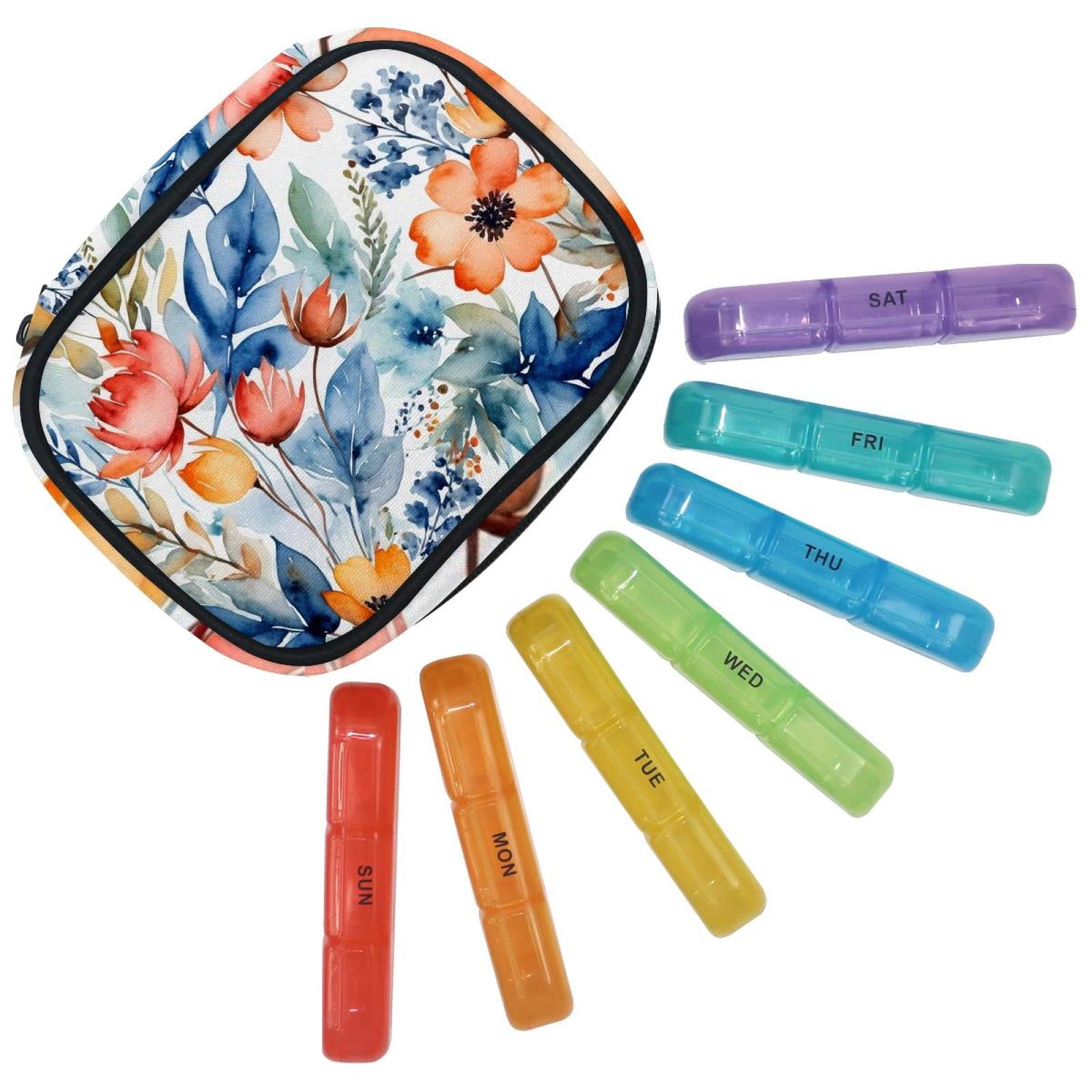 Anna Cowper Weekly Pill Organizer, 3 Times a Day Medication Reminder ...