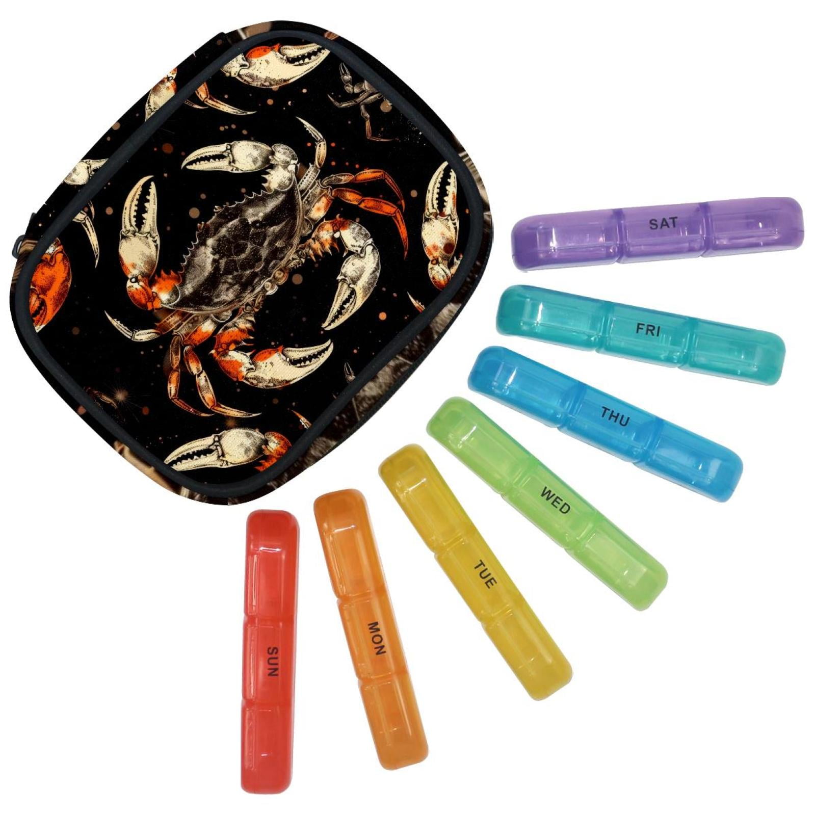 Anna Cowper Weekly Pill Organizer, 3 Times a Day Medication Reminder ...