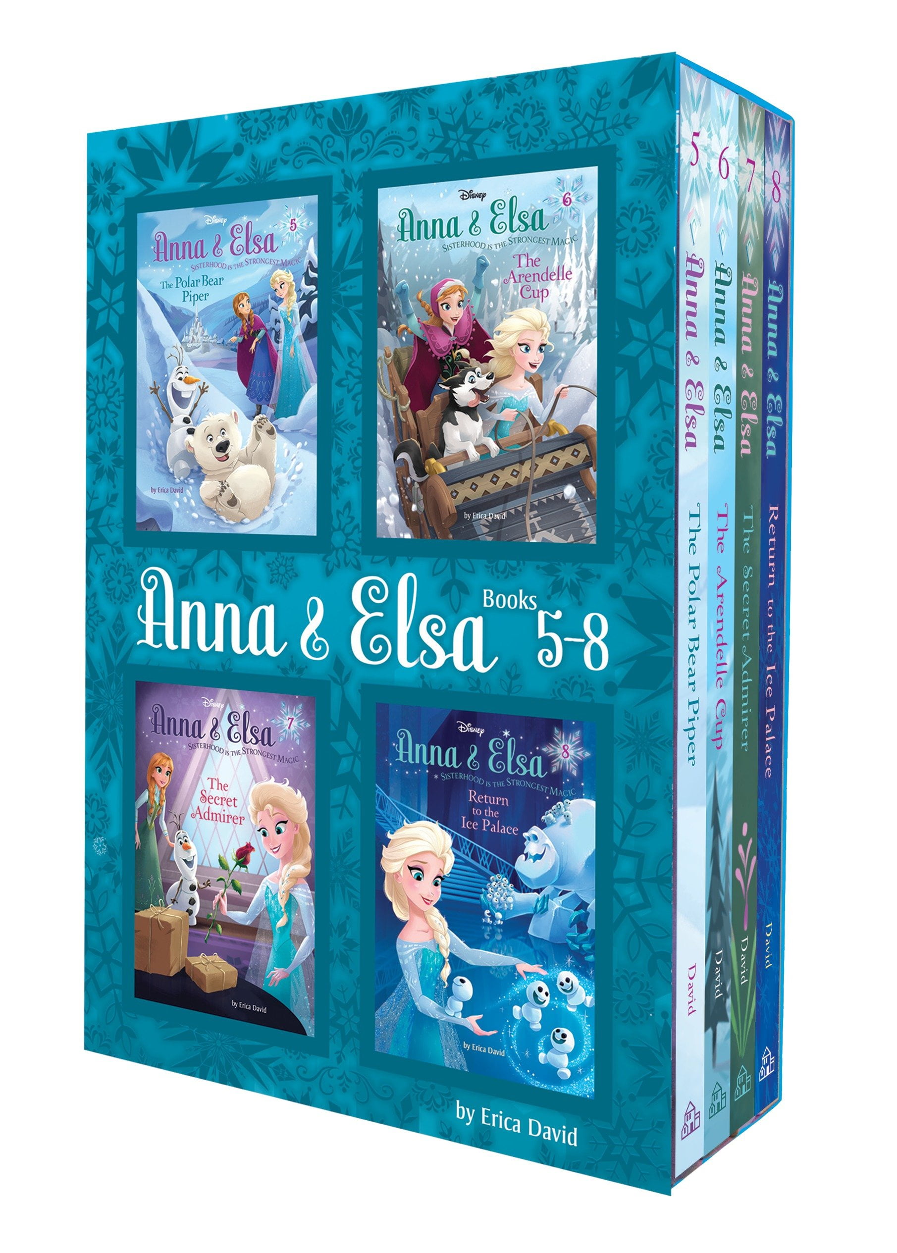 Anna & Elsa: Books 5-8 (Disney Frozen) - Walmart.com