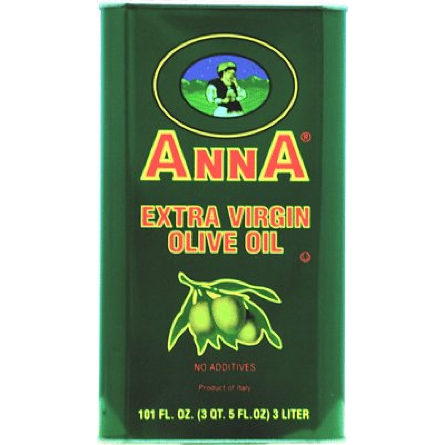 Anna Extra Virgin Olive Oil, 101-Ounce Can - Walmart.com