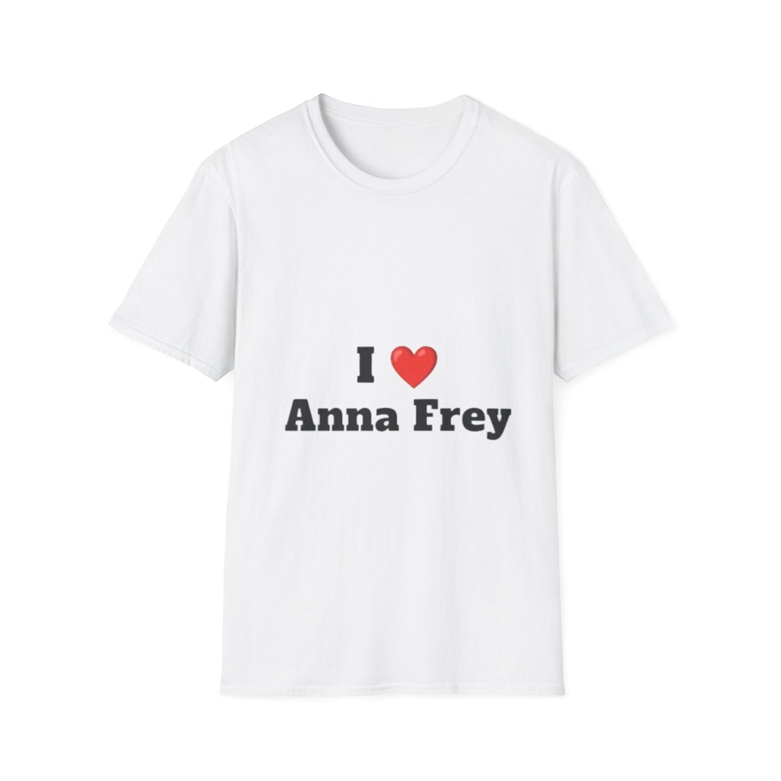 Anna Frey I ️ Anna Frey" T-shirt" - Walmart.com