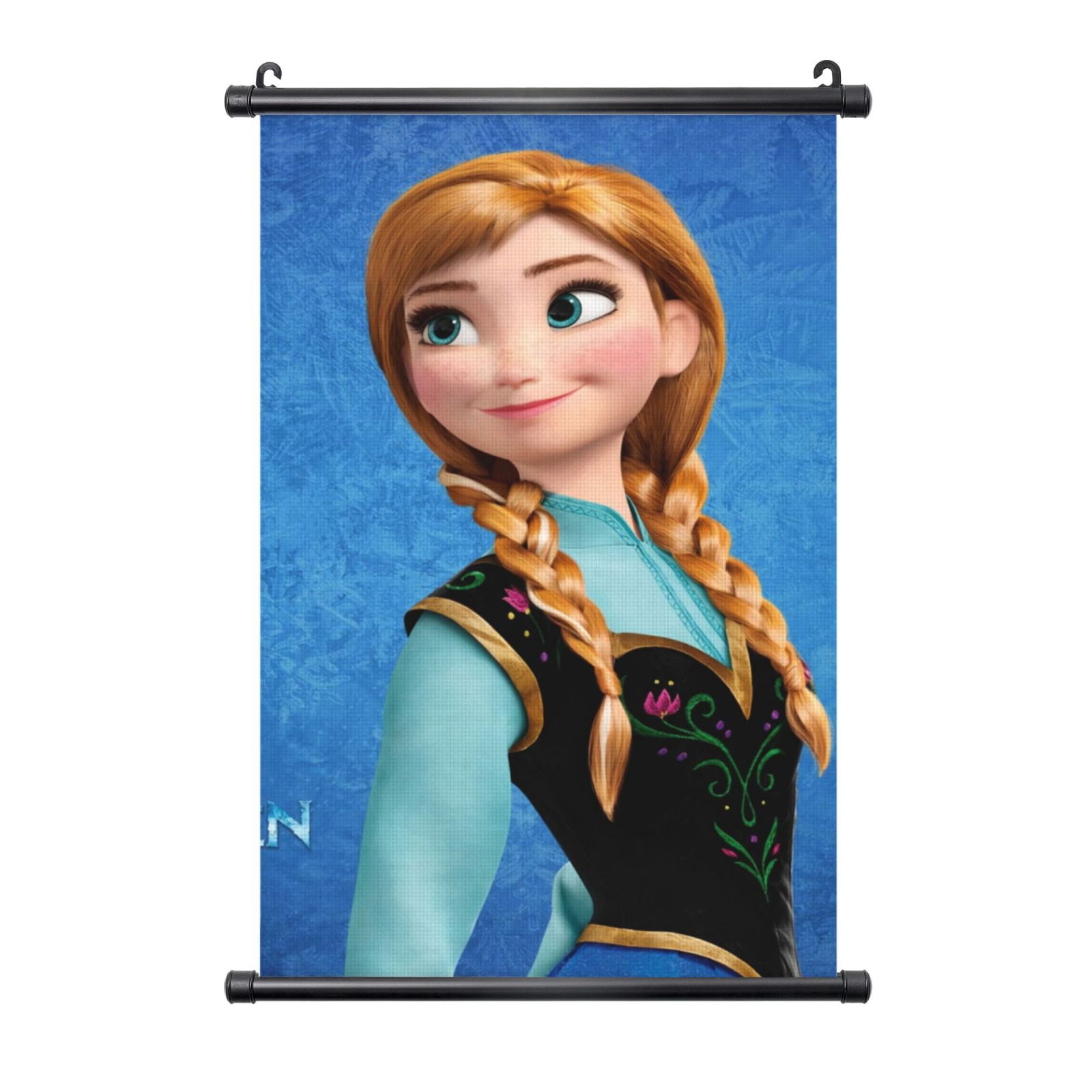 Anna Hanging Poster, Black Plastic Shaft Wall Hanging Posters Scroll ...