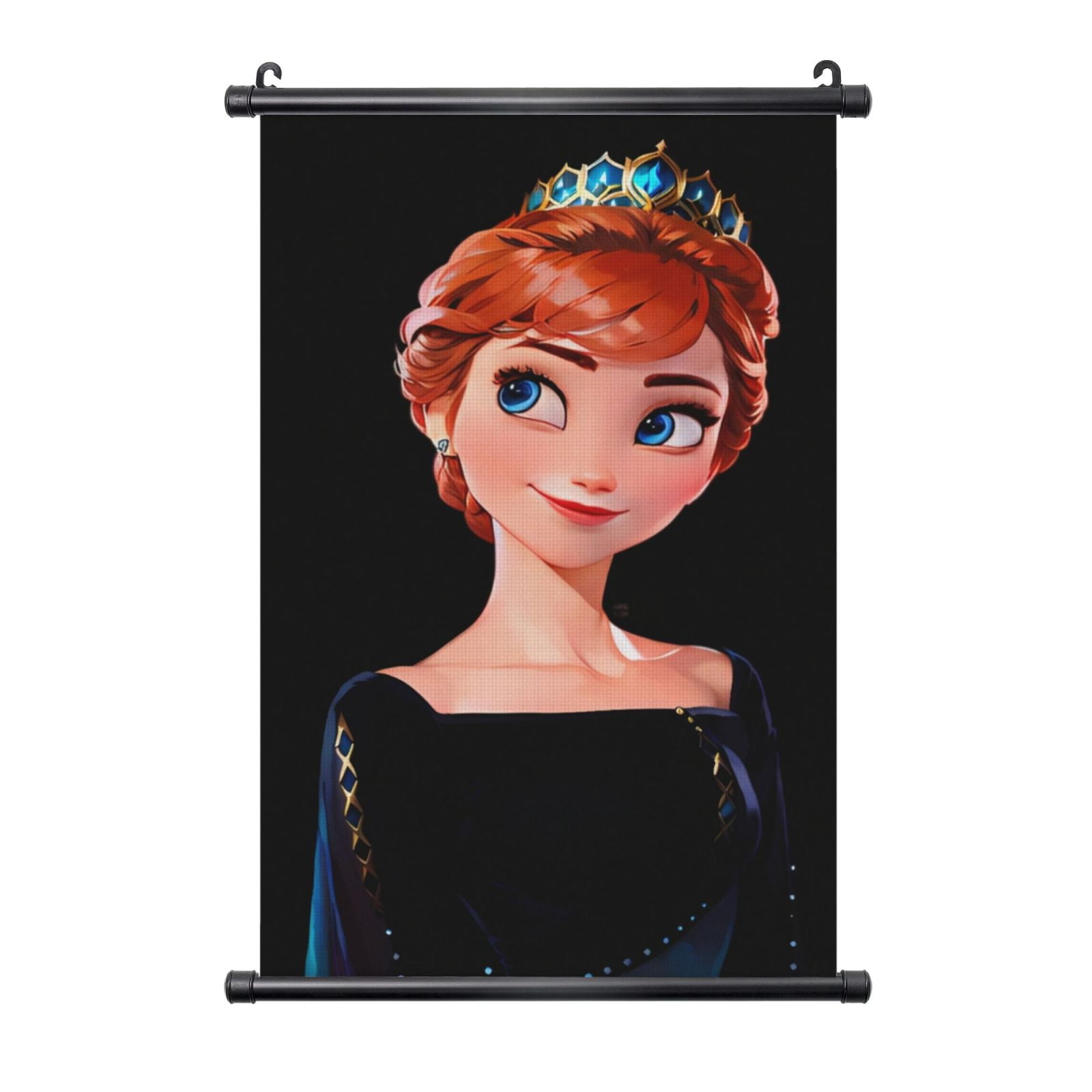 Anna Hanging Poster, Black Plastic Shaft Wall Hanging Posters Scroll ...