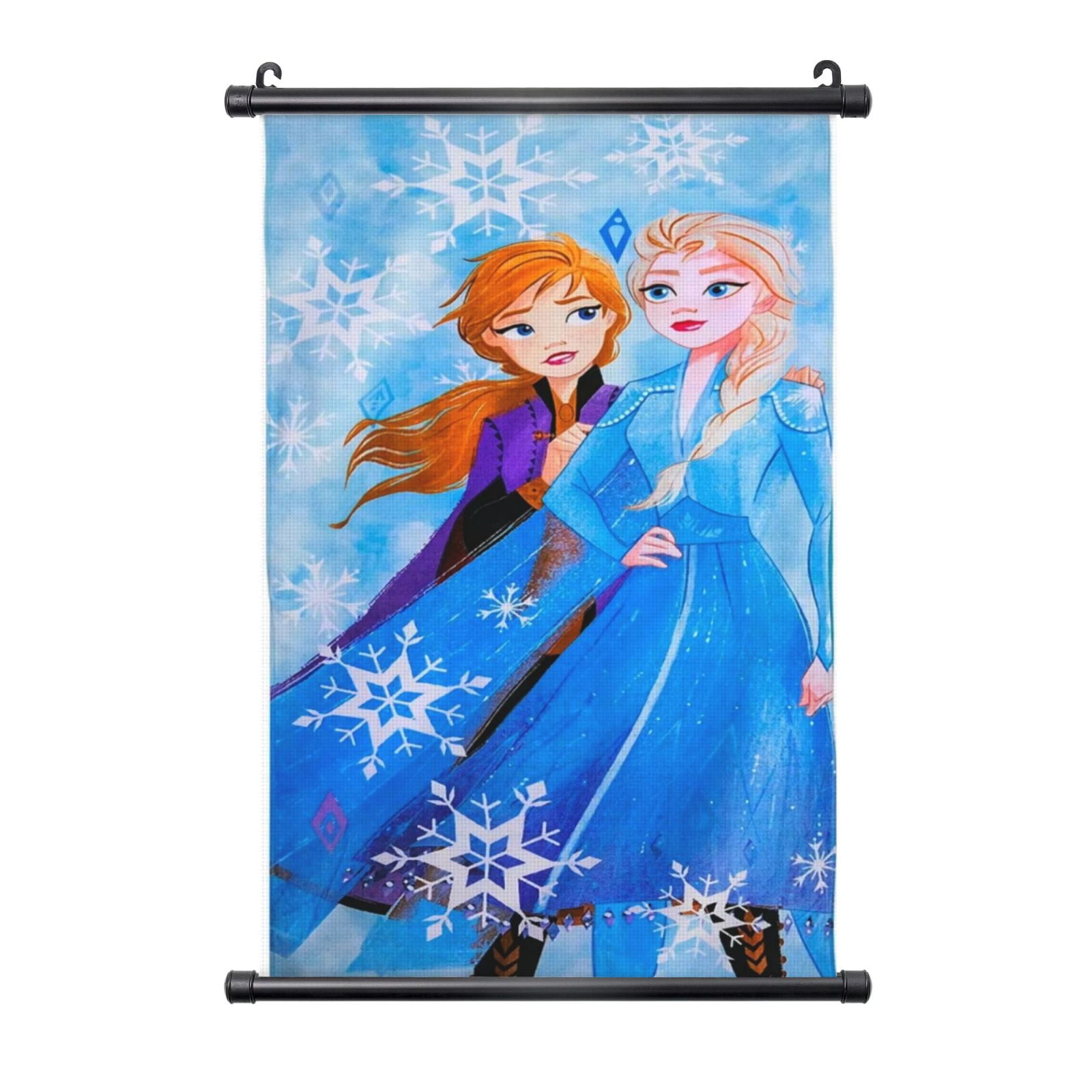 Anna Hanging Poster, Black Plastic Shaft Wall Hanging Posters Scroll ...