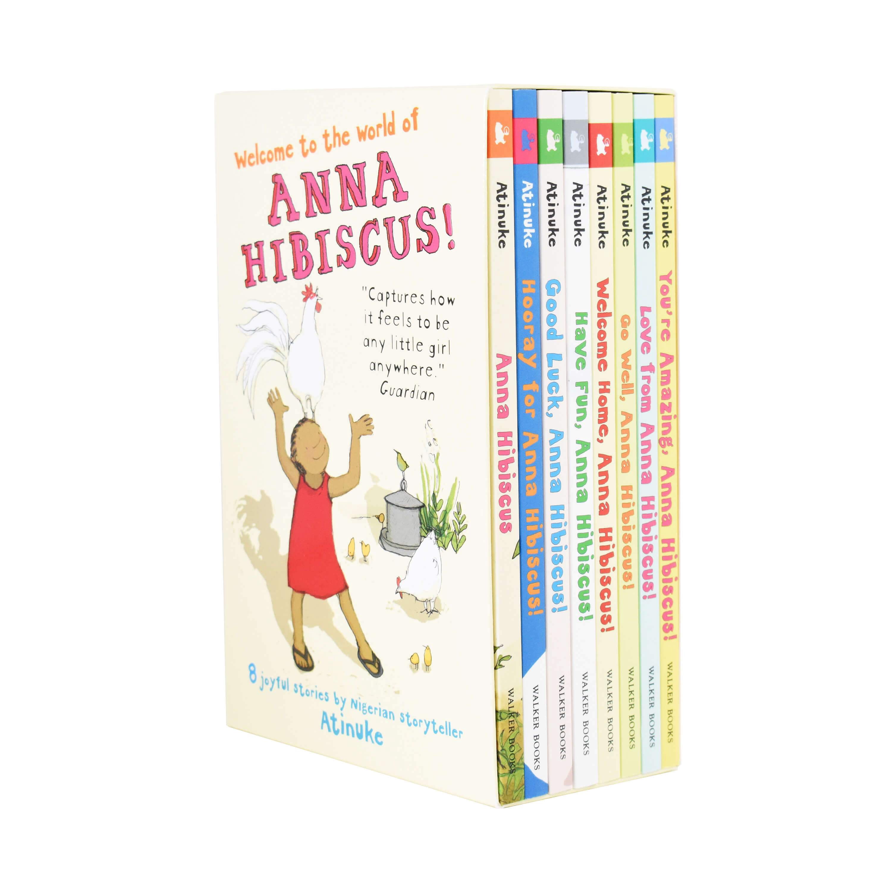 Anna Hibiscus Series by Atinuke 8 Books Collection Set - Age 6-9 ...
