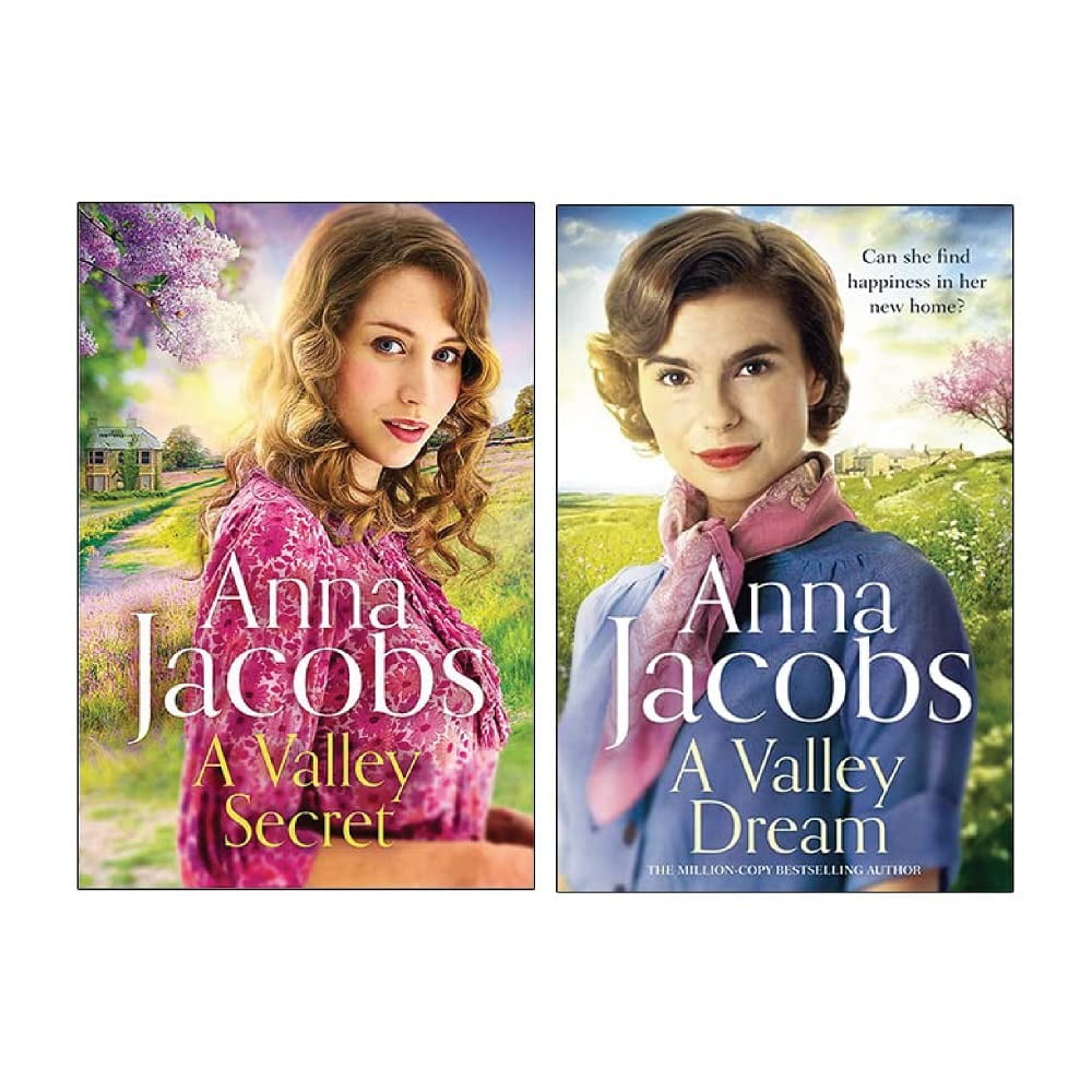 Anna Jacobs Backshaw Moss Series 2 Books Collection Set (A Valley Dream ...