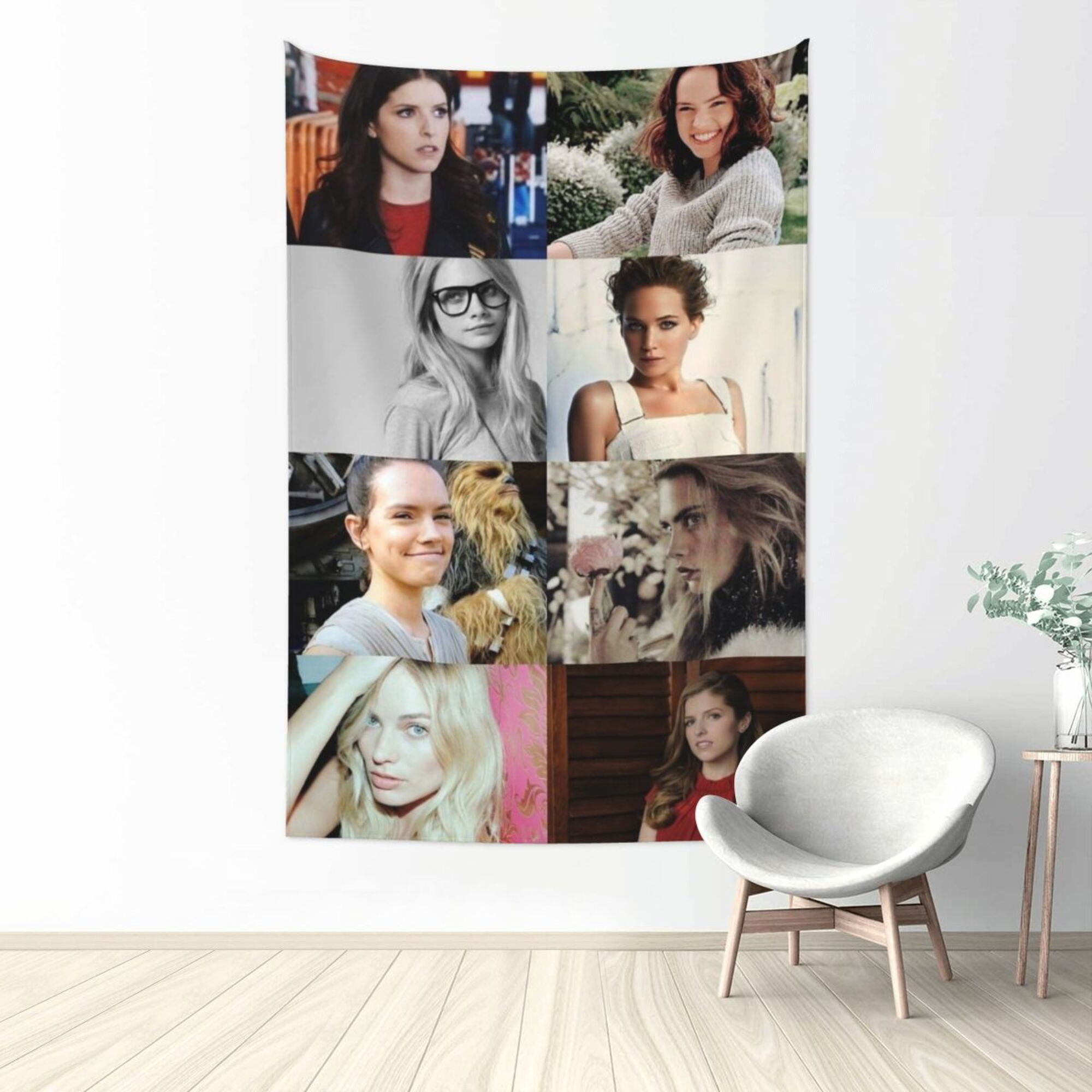 Anna Kendrick Tapestry Large Banner Wall Hanging Tapestries Aesthetic ...