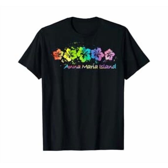 Anna Maria Island Watercolor Beach & Surf T-Shirt, Unisex T-Shirt ...