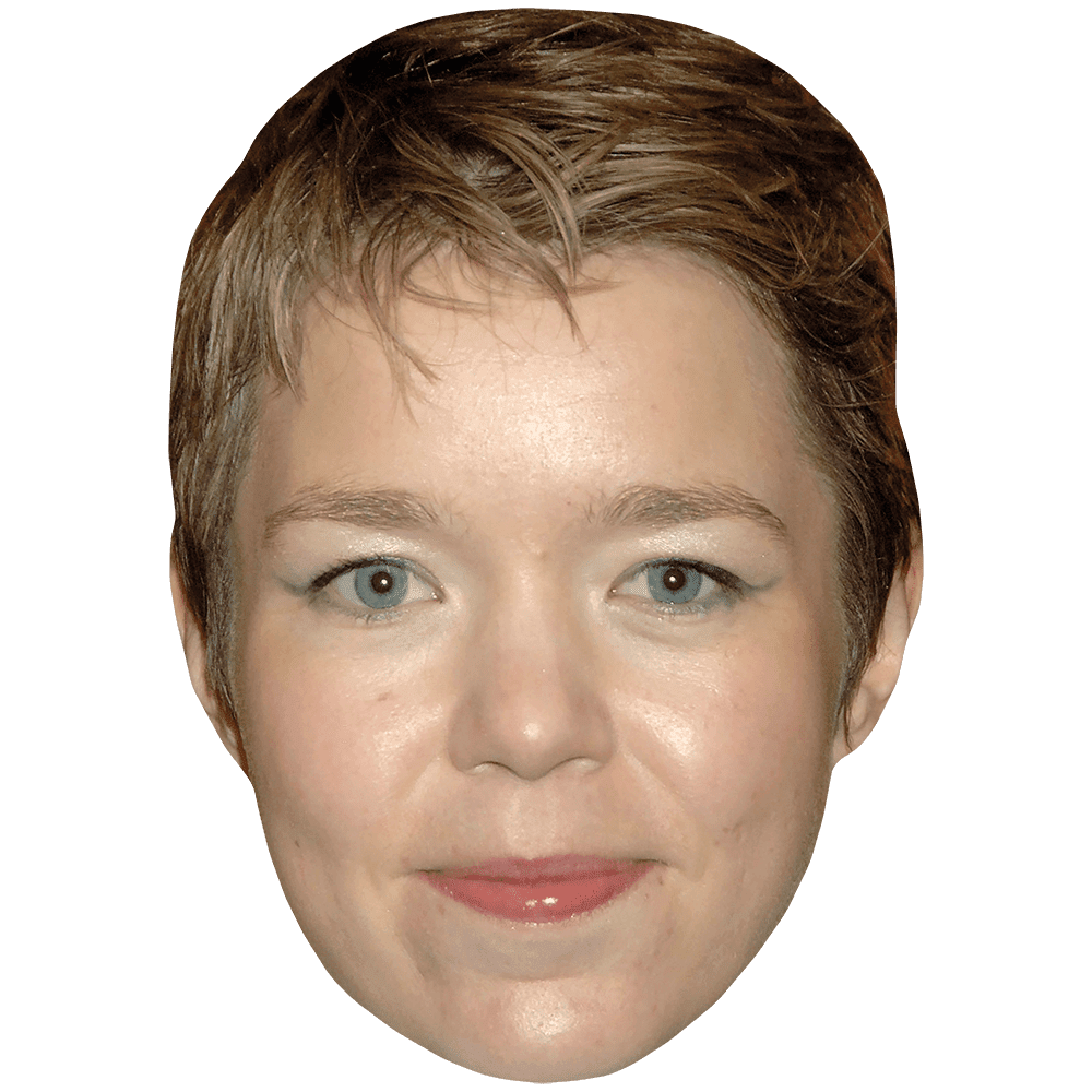 Anna Maxwell Martin (Short Hair) Celebrity Mask, Flat Card Face, Fancy ...