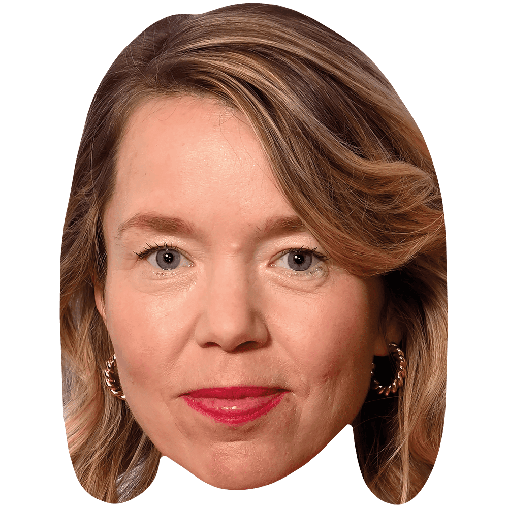 Anna Maxwell Martin (Smile) Celebrity Mask, Flat Card Face, Fancy Dress ...