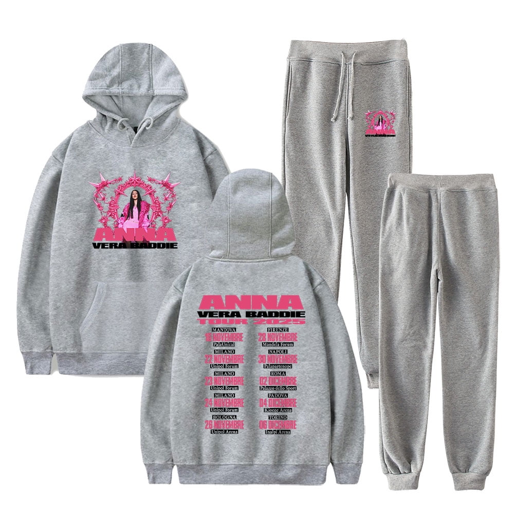 Anna Pepe Vera Baddie Tour 2025 Merch Hoodie Suit Man/Woman 2 Pieces ...