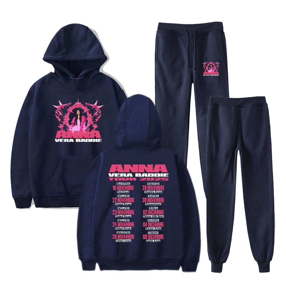 Anna Pepe Vera Baddie Tour 2025 Merch Hoodie Suit Man/Woman 2 Pieces ...