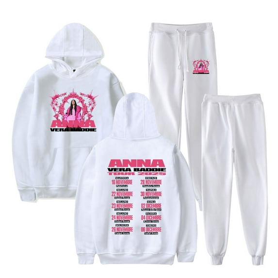 Anna Pepe Vera Baddie Tour 2025 Merch Hoodie Suit Man/Woman 2 Pieces ...