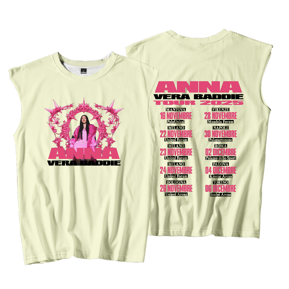 Anna Pepe Vera Baddie Tour 2025 Merch sleeveless vest Women Men ...
