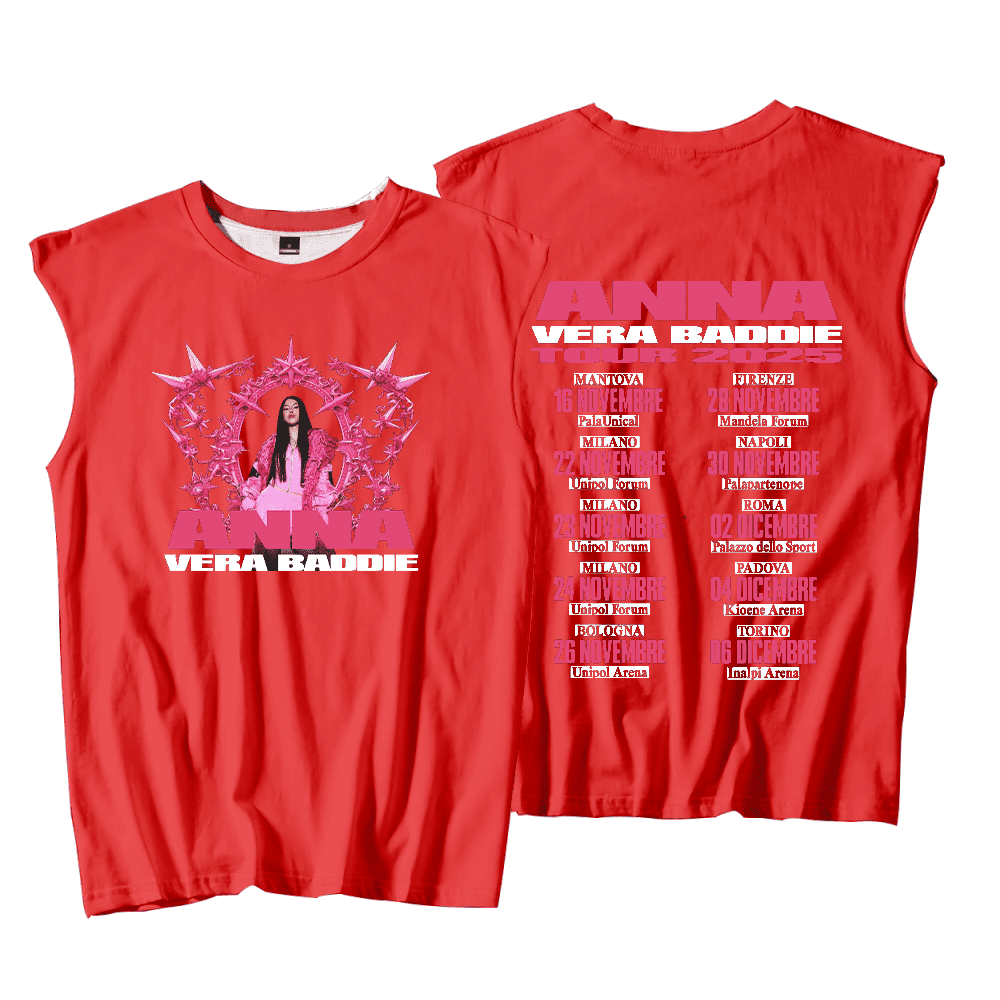 Anna Pepe Vera Baddie Tour 2025 Merch sleeveless vest Women Men ...