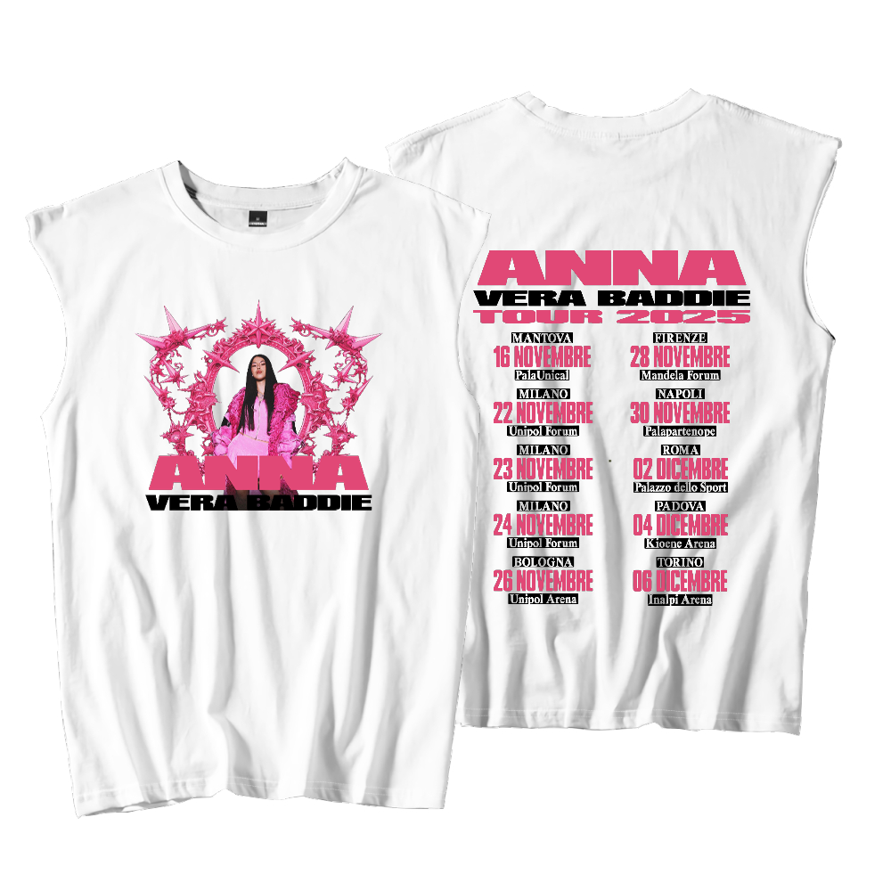 Anna Pepe Vera Baddie Tour 2025 Merch sleeveless vest Women Men ...