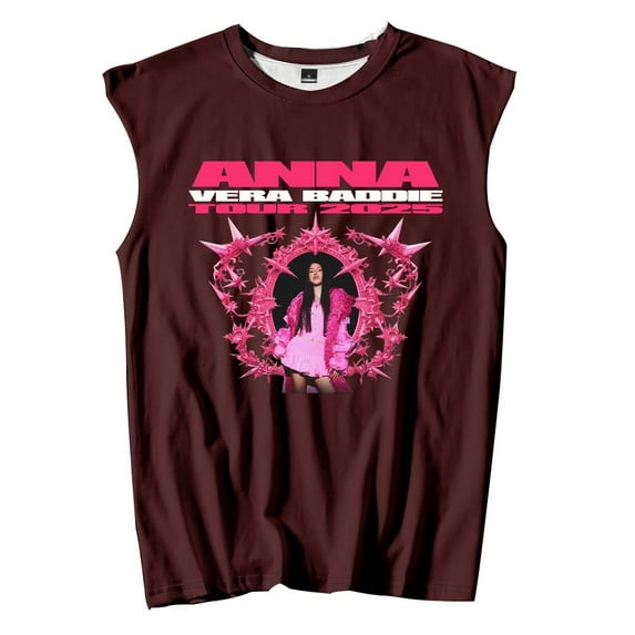Anna Pepe Vera Baddie Tour 2025 Tank Tops Sleeveless T-Shirt port Vest ...