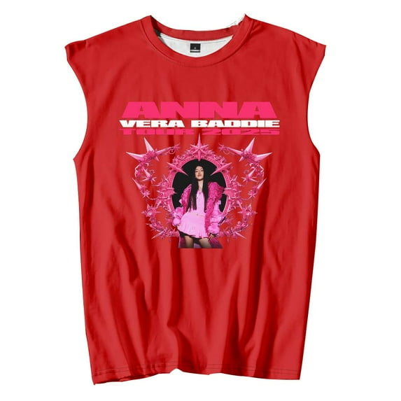Anna Pepe Vera Baddie Tour 2025 Tank Tops Sleeveless T-Shirt port Vest ...