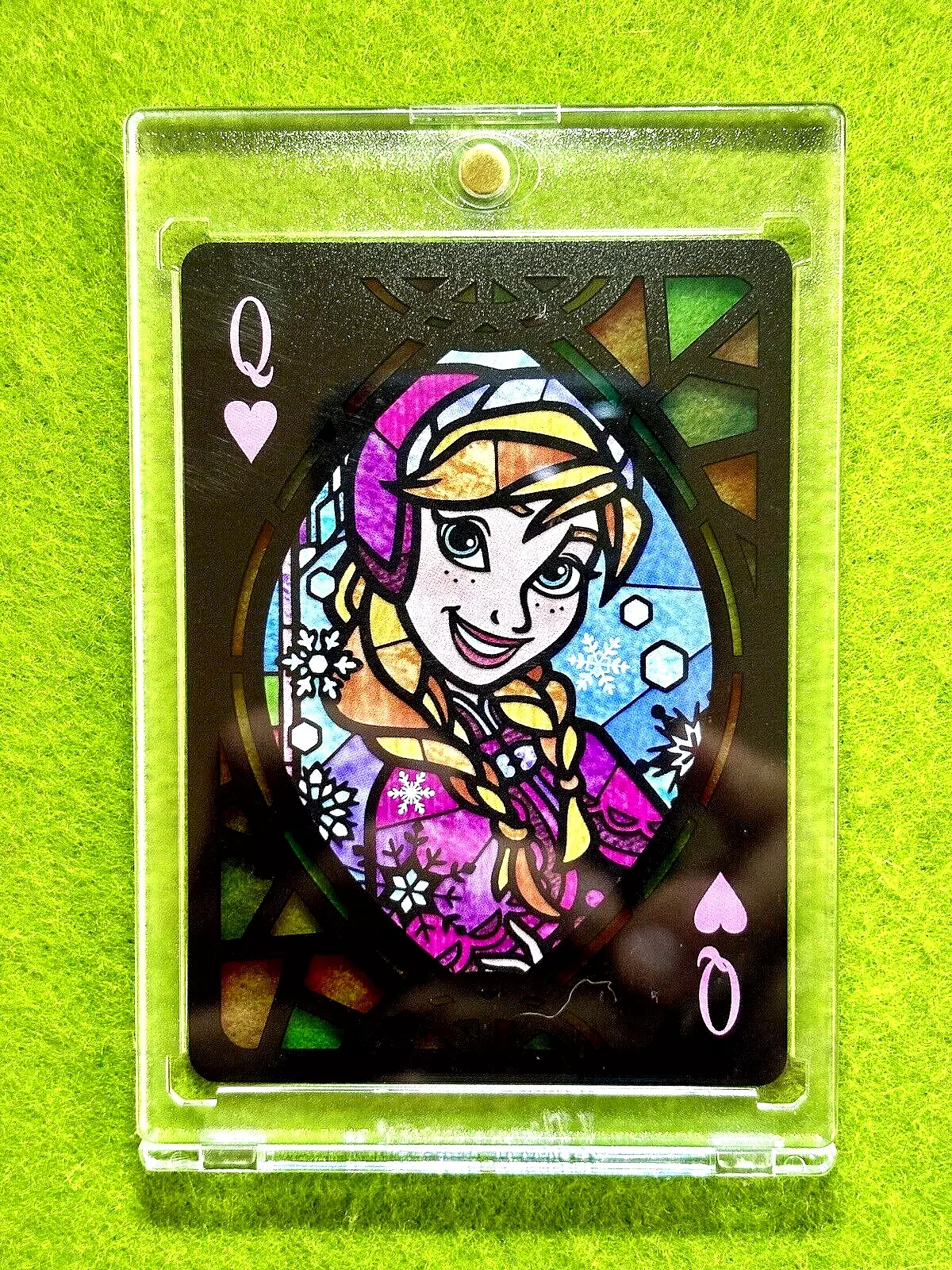 Anna STAINED GLASS REFRACTOR DISNEY Frozen 2023 Disney 100 Tenyo JAPAN ...