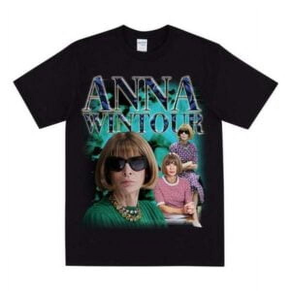 Anna Wintour Vintage T Shirt Merch Journalist - Walmart.com