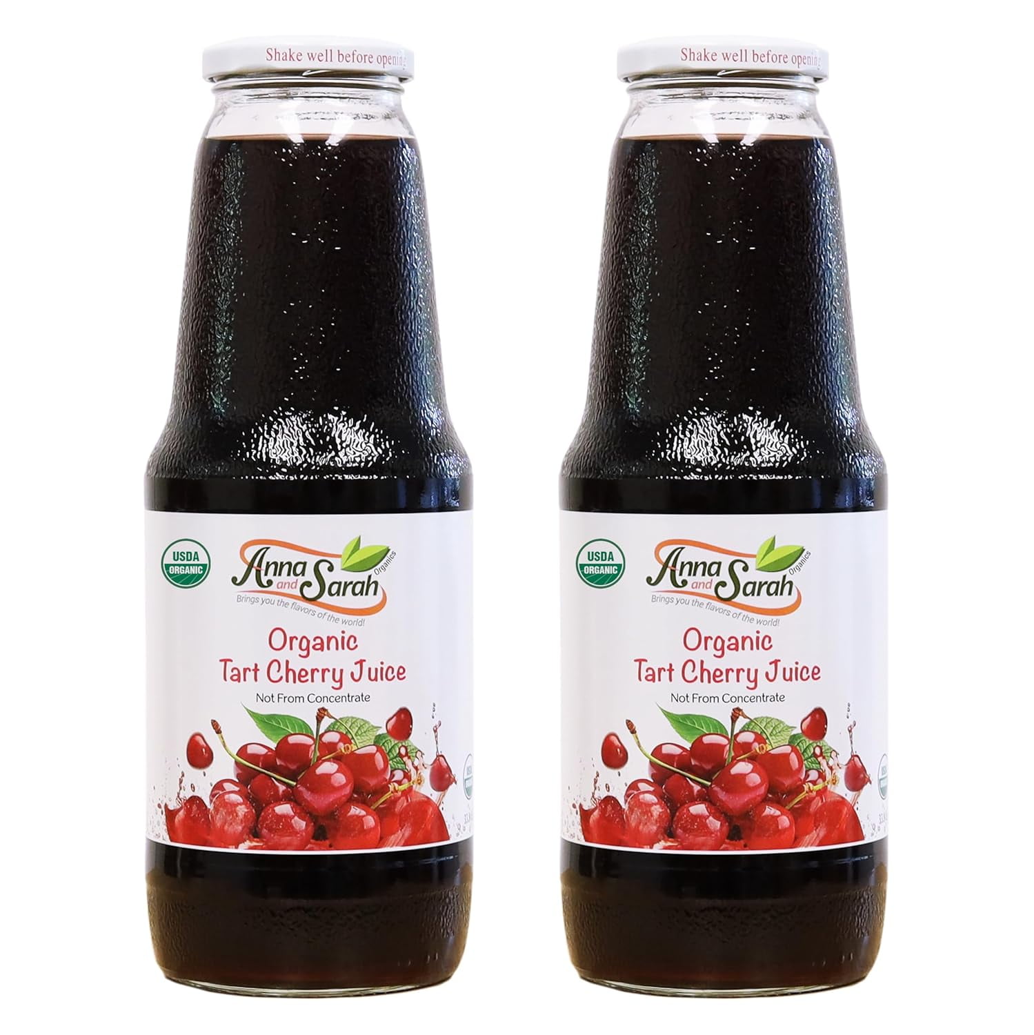 Anna and Sarah Organic Tart Cherry Juice 32 Oz - Walmart.com