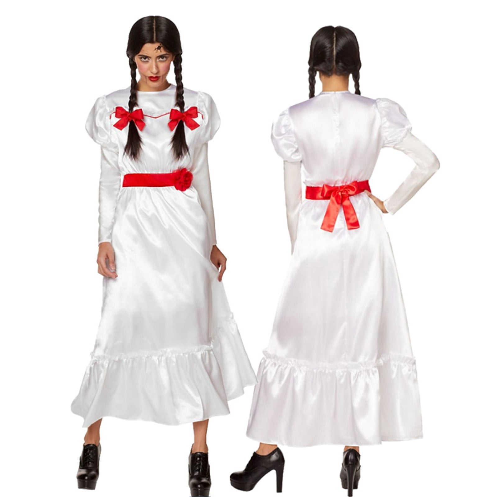 Annabelle Dress Halloween Elegant Gothic Style Scary Dress Uniforms ...