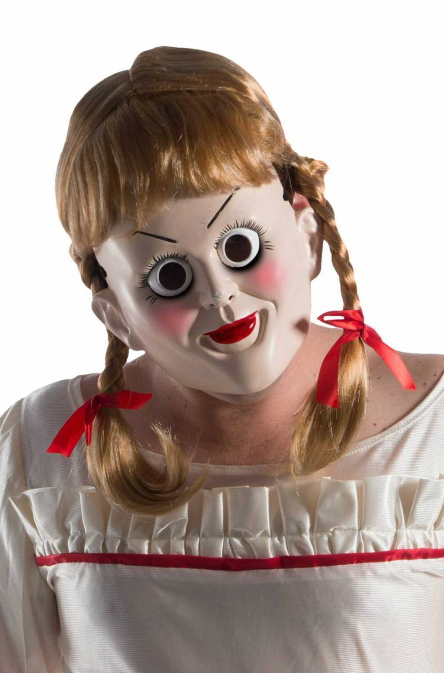 Annabelle: Creation Annabelle Mask With Wig - Walmart.com