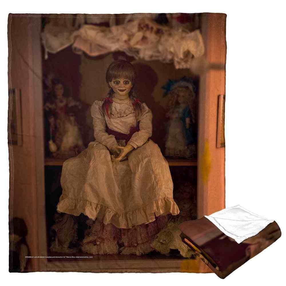 Annabelle Creepy Doll Silk Touch Throw Blanket, 50 x 60 inches ...