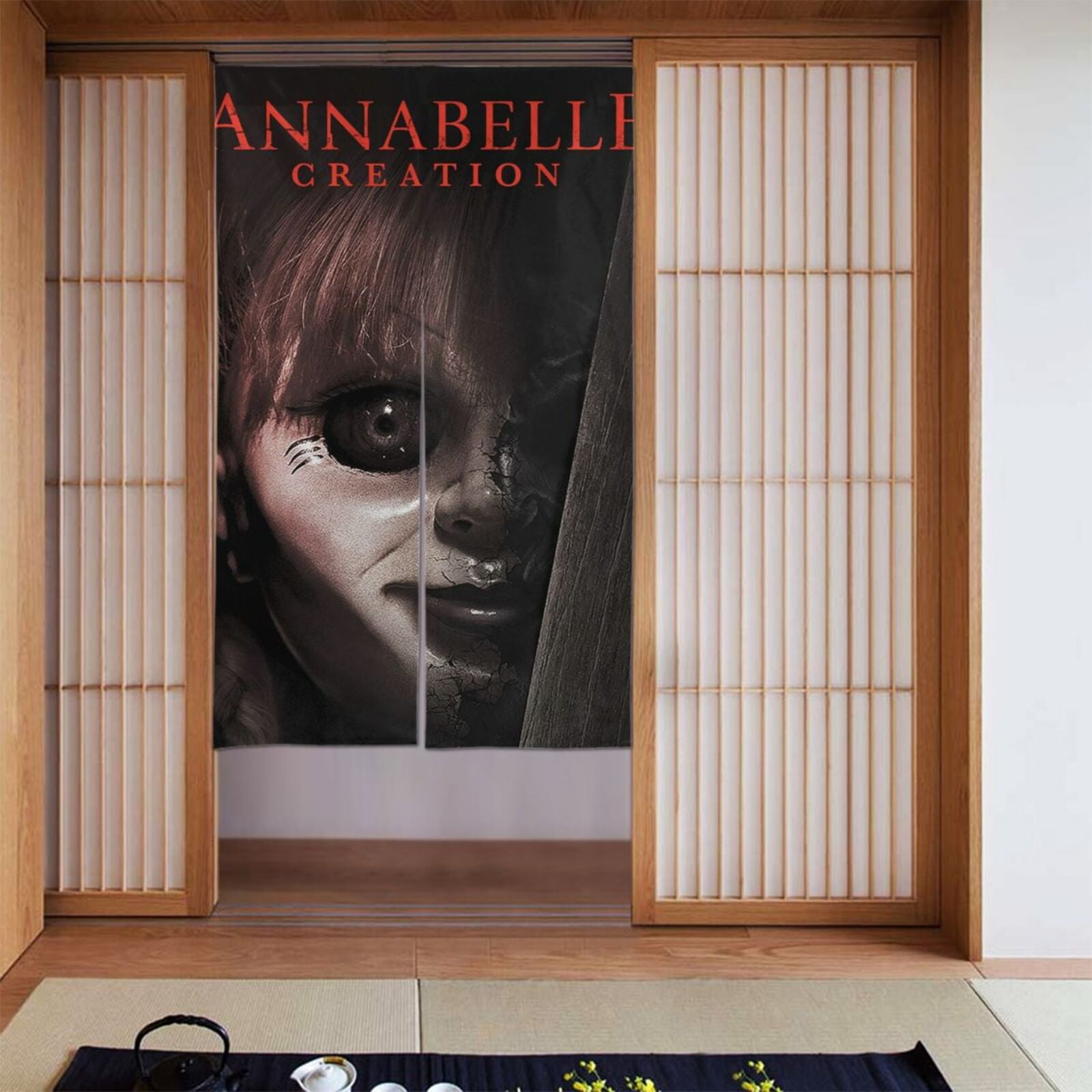 Annabelle Custom Funny Photo Doorway Curtain, Customized Personalized ...
