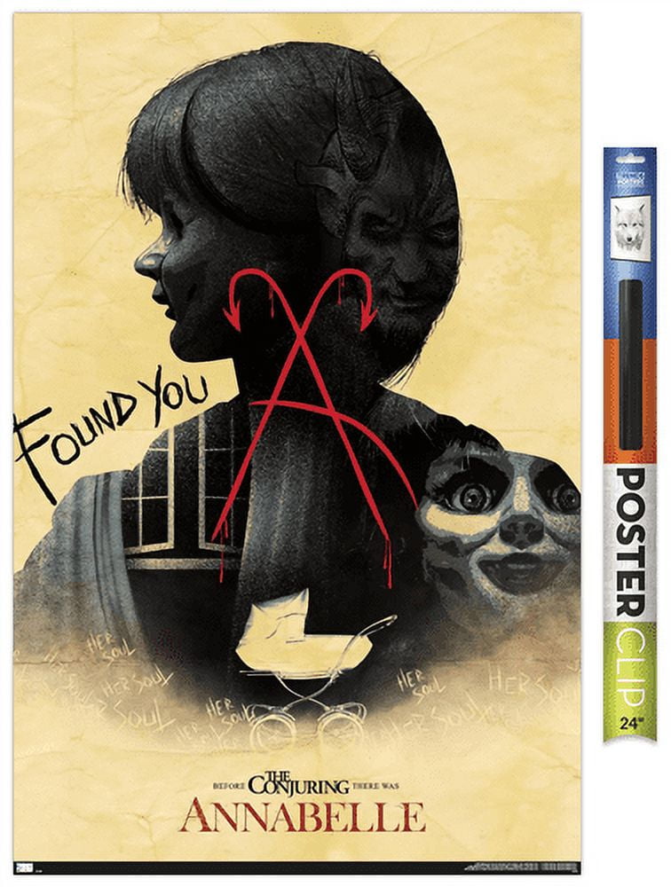 Annabelle - Found You Wall Poster, 22.375" x 34" - Walmart.com
