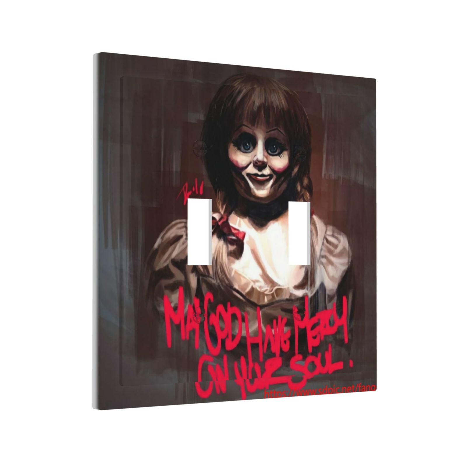 Annabelle Modern Two-Way Toggle Switch Panel，Made Of Pc，Dustproof, Heat ...