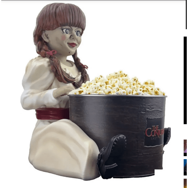 Annabelle Popcorn Bucket 8" 2025 - Resin Collectible Container with ...