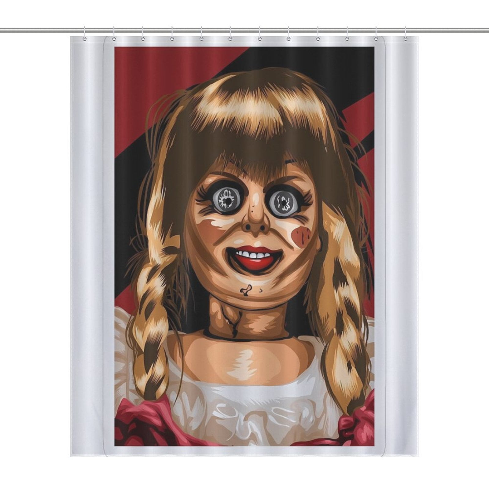 Annabelle Shower Curtain, Bath Curtain Bathroom Home Decor Waterproof ...