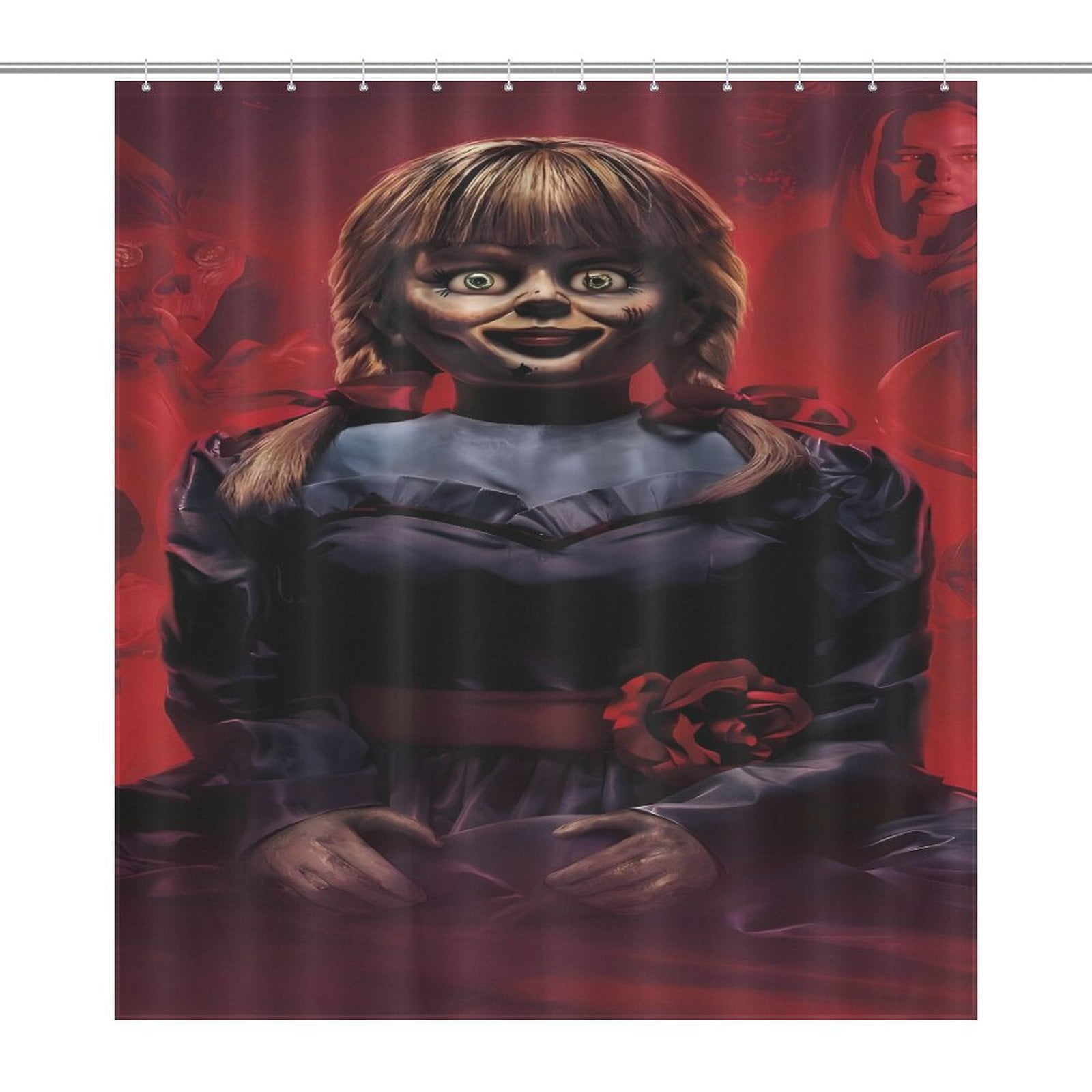 Annabelle Shower Curtain, Bath Curtain Bathroom Home Decor Waterproof ...