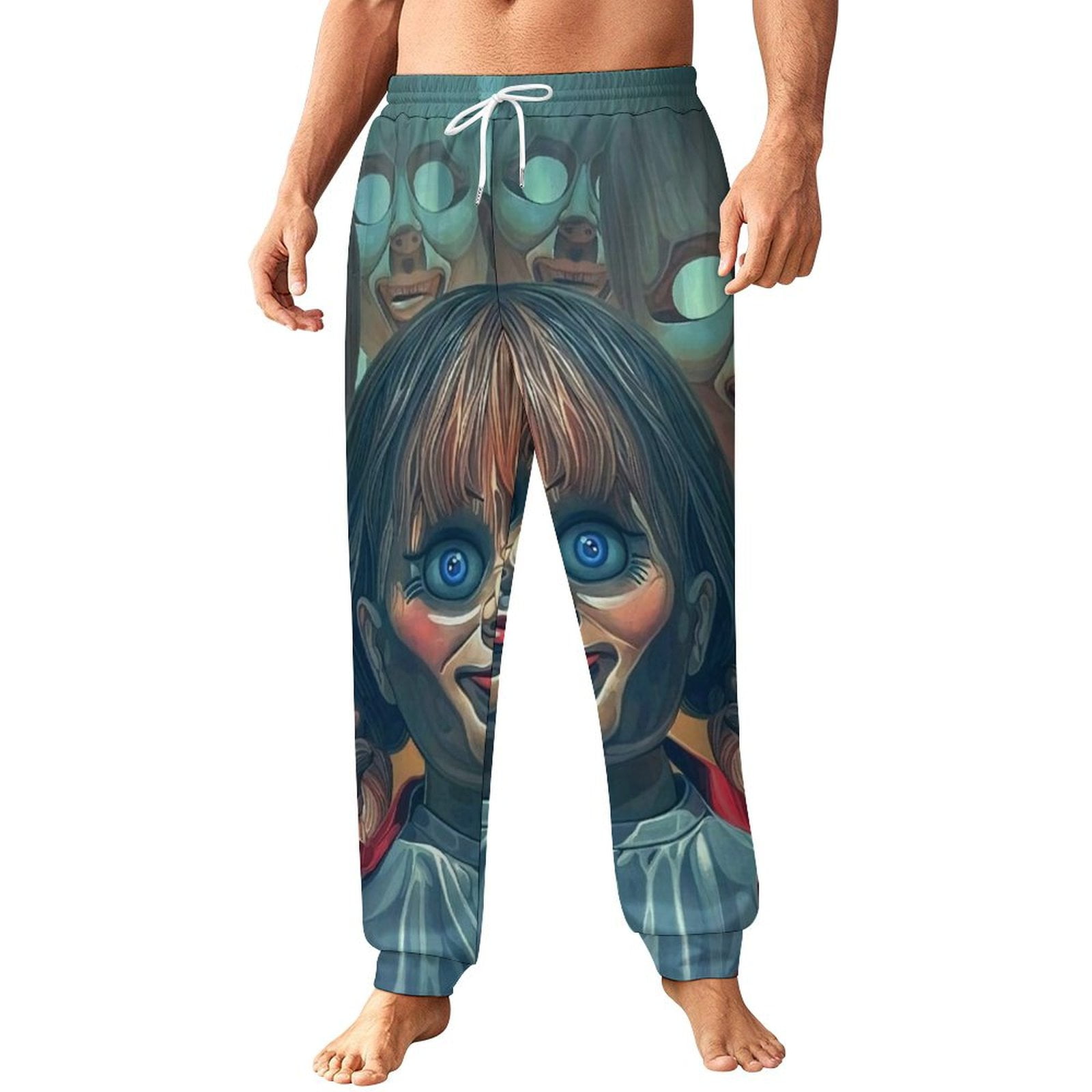 Annabelle Sweatpants for Men Women, Funny Printed Elastic Waist Joggers ...