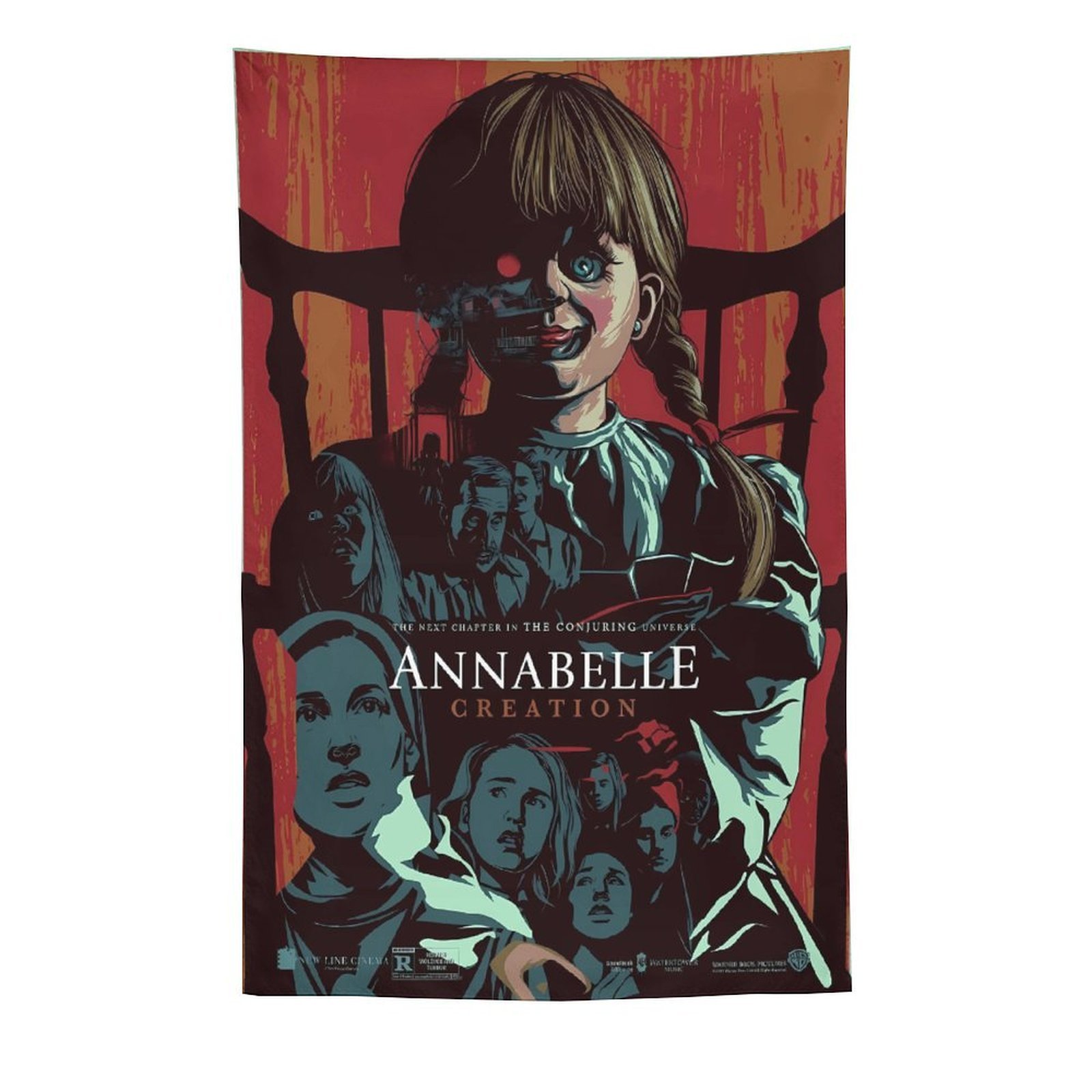 Annabelle Tapestry Wall Hanging, Elegant Wall Hanging Tapestries Wall ...