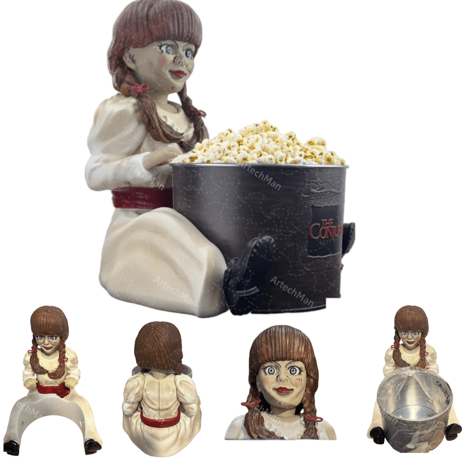 Annabelle & The Conjuring Last Rites 2025 Popcorn Bucket, 8-Inch Tall ...