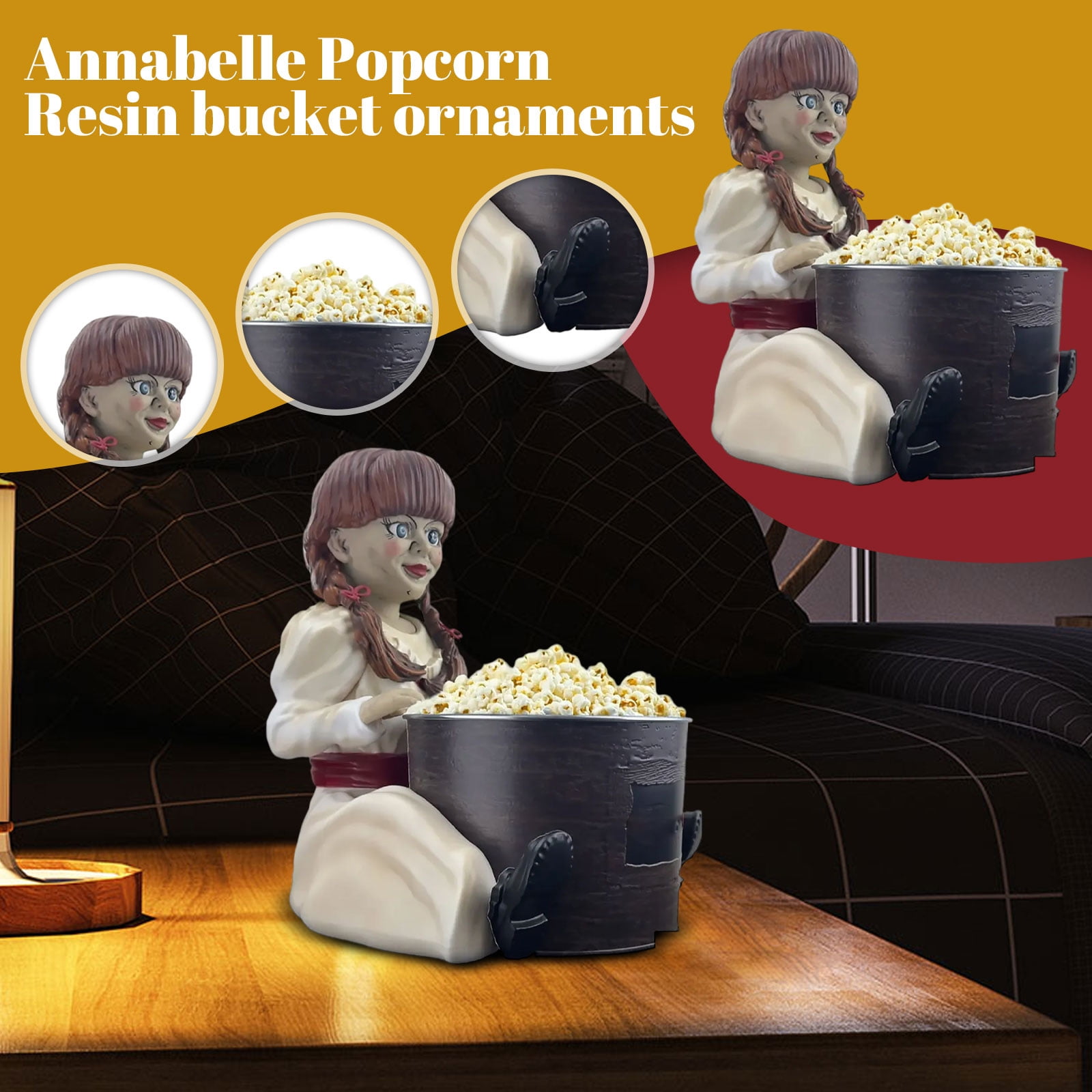 Annabelle The Conjuring Popcorn Bucket 8", Official Cinema Exclusive ...