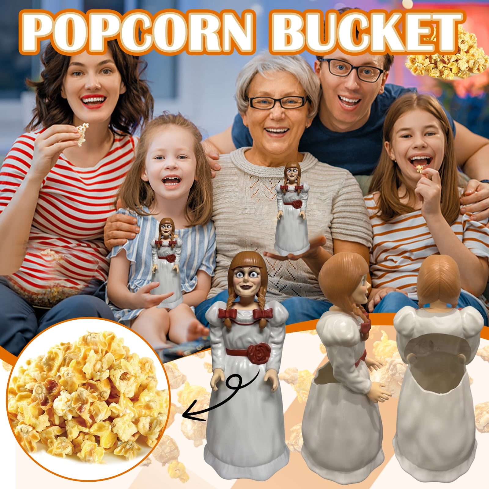 Annabelle The Conjuring Popcorn Bucket 9.8", Official Cinema Exclusive ...