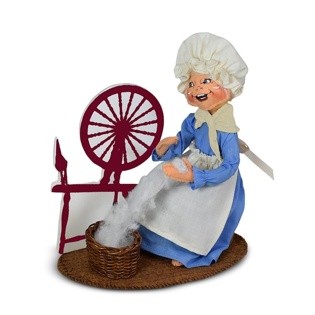 Annalee 9-Inch Colonial Weaving Woman Figurine - Walmart.com