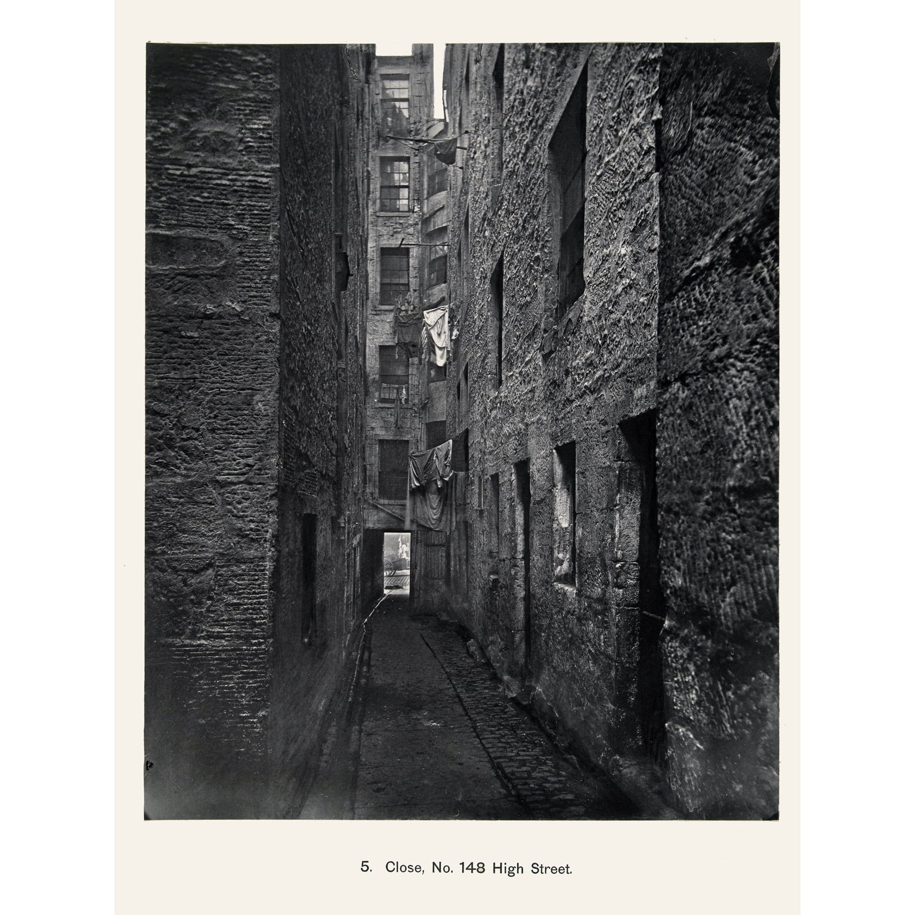 Annan Slums 148 High Street Glasgow Scotland Photo Extra Large XL Wall ...