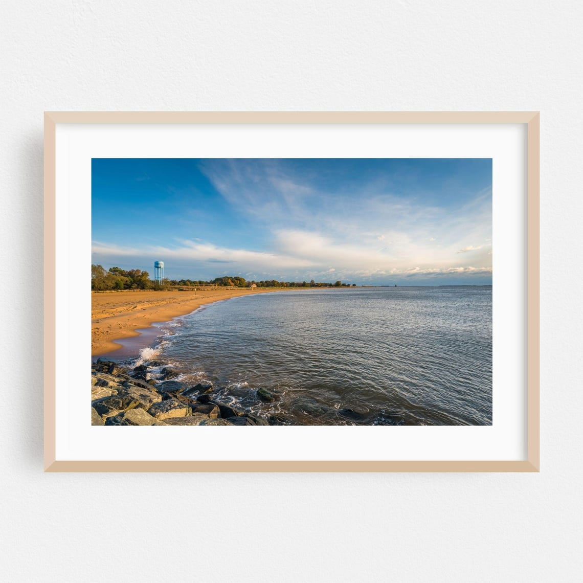 Annapolis Maryland Coastal Autumn Landscape Wall Art Poster Unframed ...