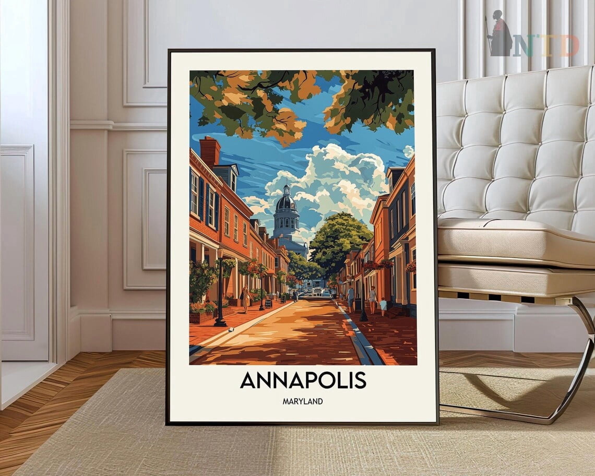 Annapolis Poster Annapolis Print Annapolisunited States Photo United ...