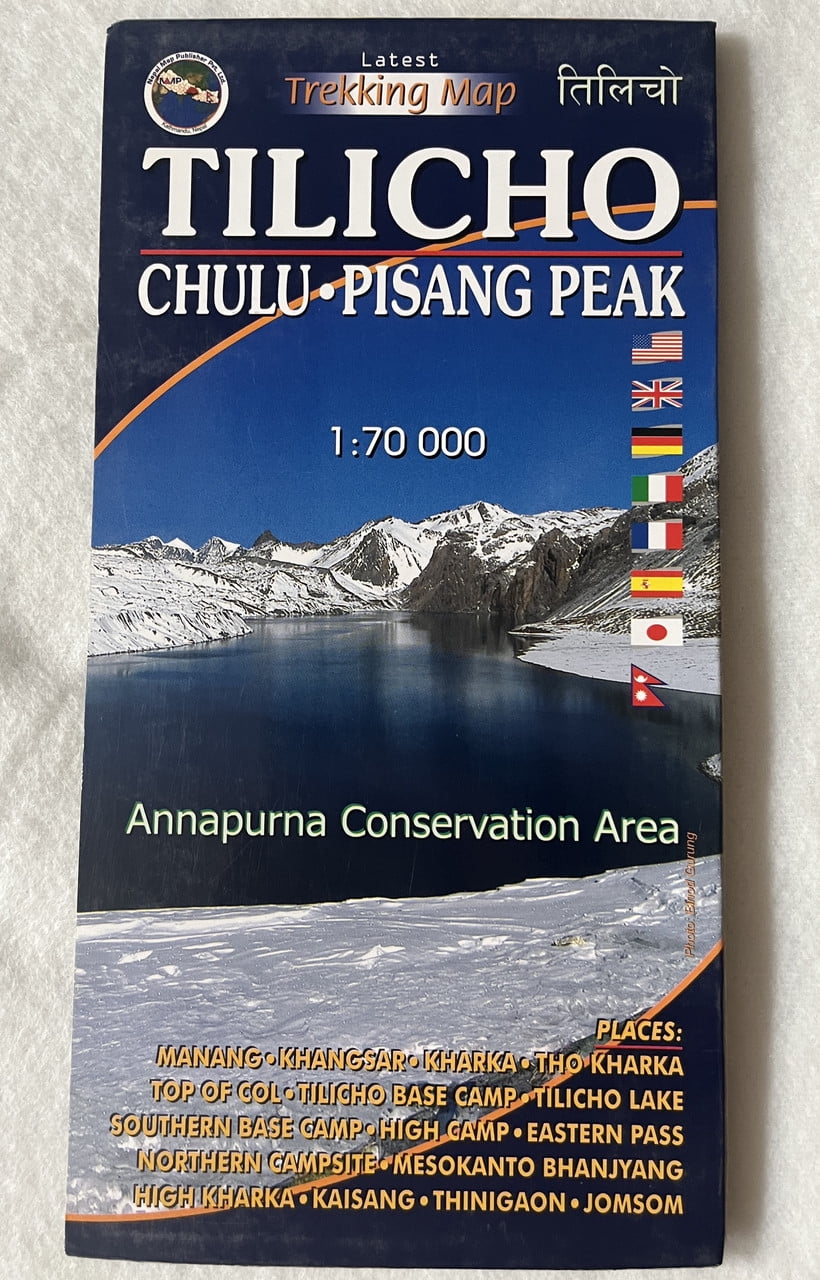 Annapurna Conservation Area Maps / TILICHO - CHULU PISANG PEAK / PISANG ...