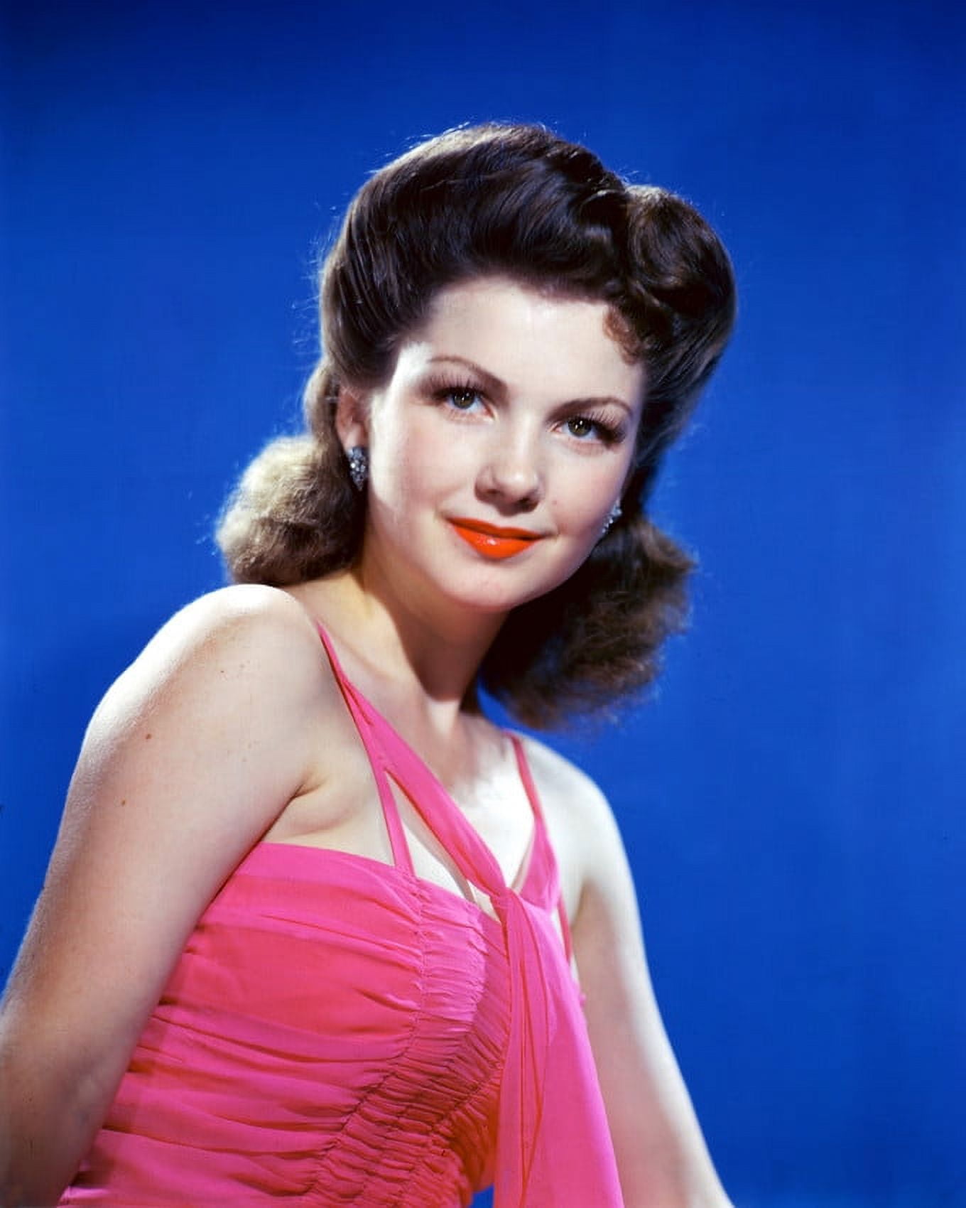 Anne Baxter Color 24X36 POSTER In Pink Dress - Walmart.com