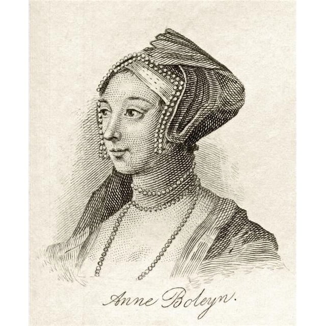 Anne Boleyn Also Spelled Bullen 1507-1536 English Queen Second Wife Of ...