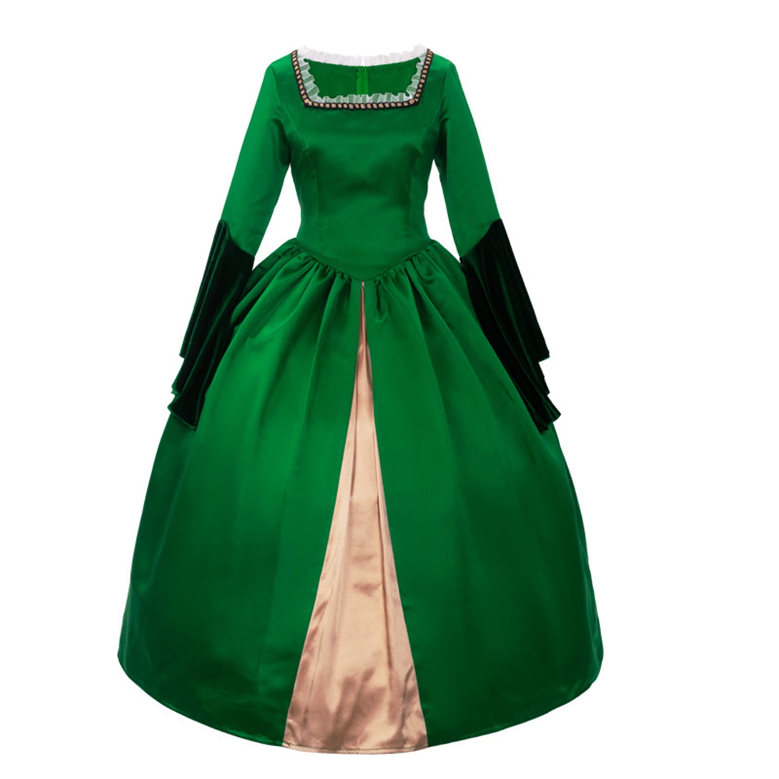 Anne Boleyn Dress 1791's Tudor Queen Period Cosplay Costume Vintage ...