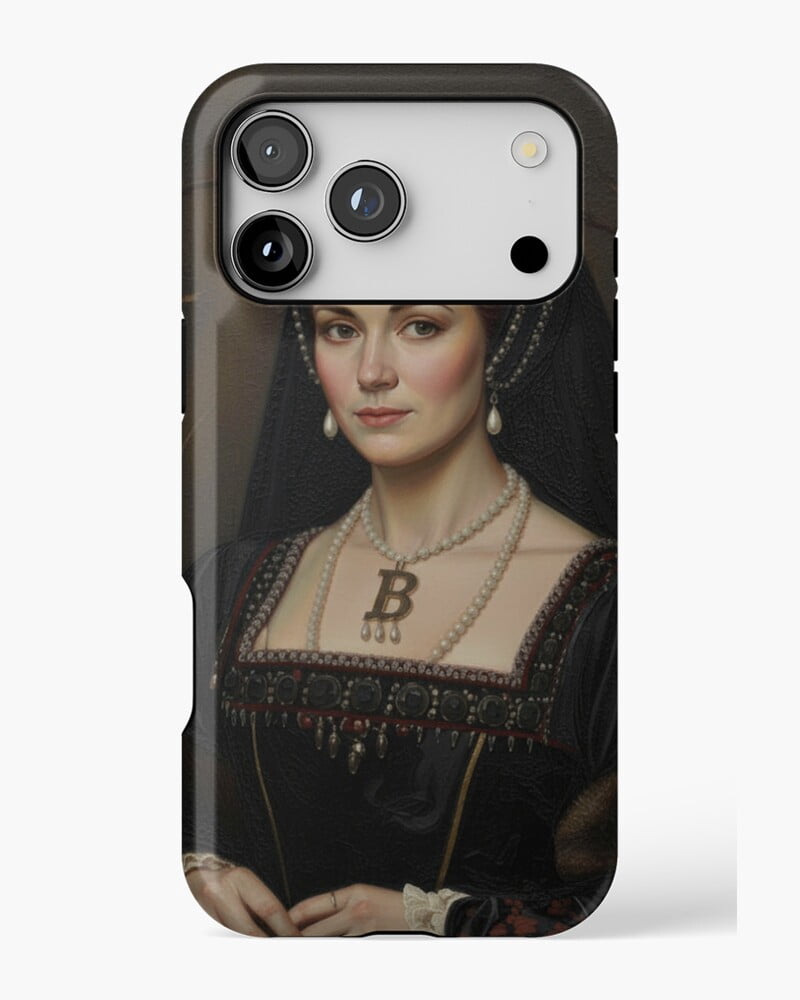 Anne Boleyn Tudor Queen Dark Royalcore Rose Portrait H1846 Premium ...